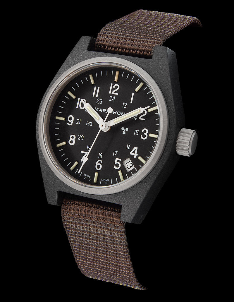 Marathon GPQ Tritium with Date – Civtac Watches UK